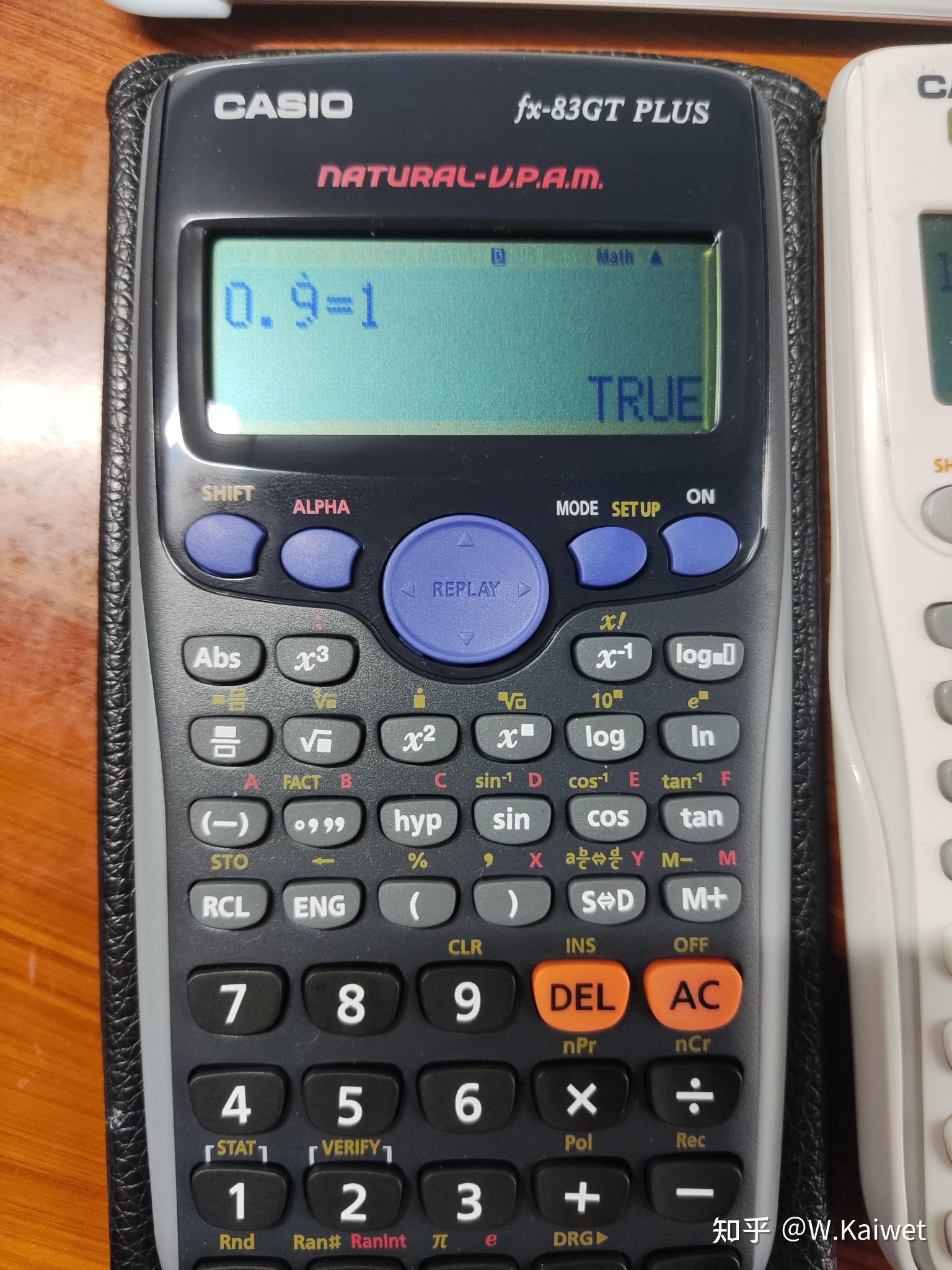 来自异国的计算器——CASIO fx-83GT PLUS评测 - 知乎