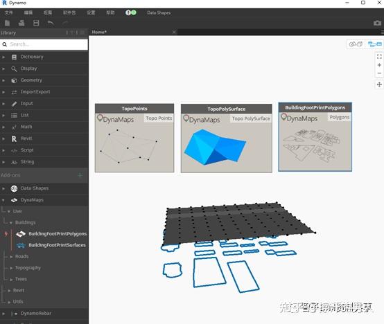 Dynamo技巧分享第01弹--Dynamaps软件包 - 知乎