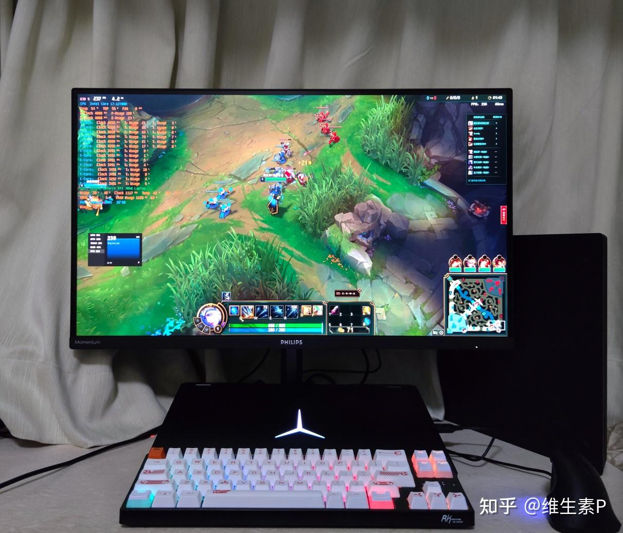 【维P测评】飞利浦 27MIN5500Z：170Hz 加持的 27寸 2K Nano IPS 电竞显示器 - 知乎