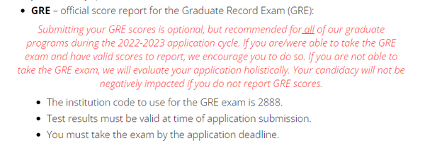 美国多校更新23fall申请政策，GRE变回必选项！ - 知乎