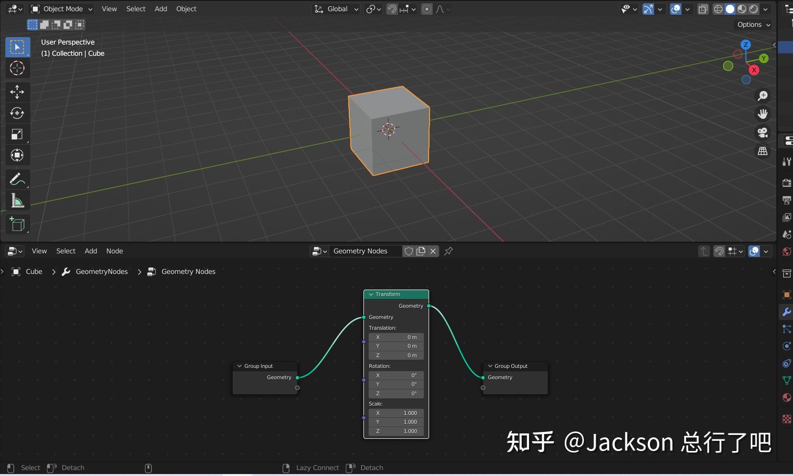 Lv.2 Blender学习记录4 - 几何节点编辑（20221008更至20221028，目前最长的教程合集，第一部分已完结） - 知乎