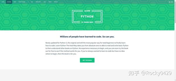 新手学习Python常去的11个网站！ - 知乎