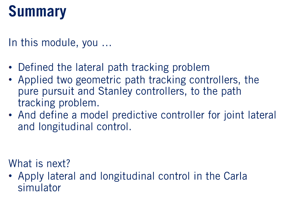 《Coursera Self-Driving Cars》第6讲 Vehicle Lateral Control - 知乎