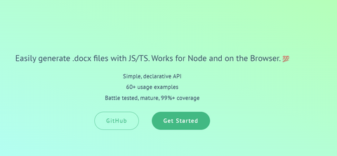 docx导出实践——1.docx.js介绍 - 知乎