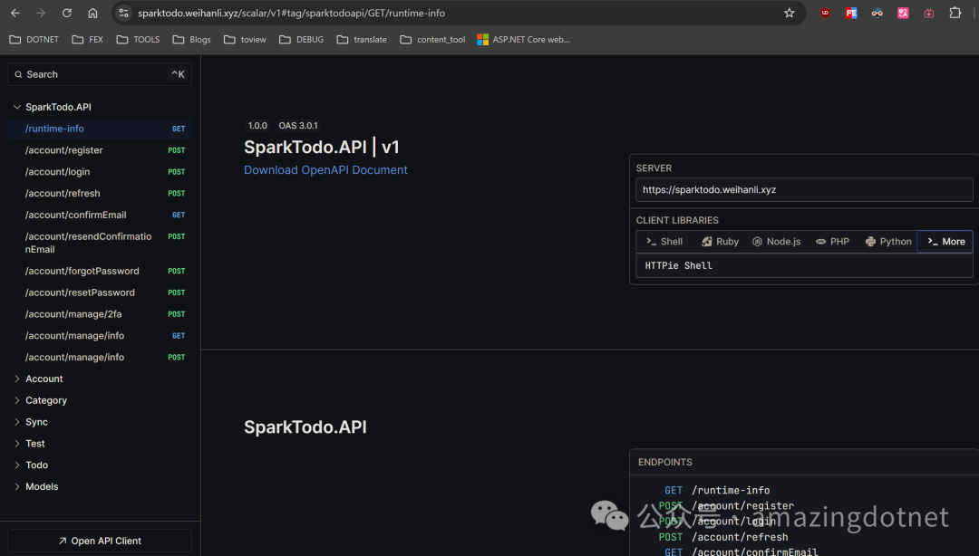 体验 dotnet 9 中的 OpenAPI 支持 - 知乎