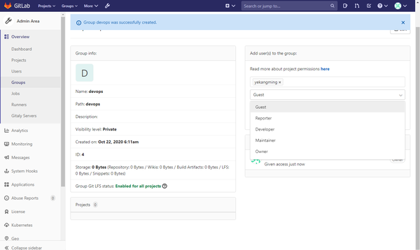 GitLab Admin Area - 知乎