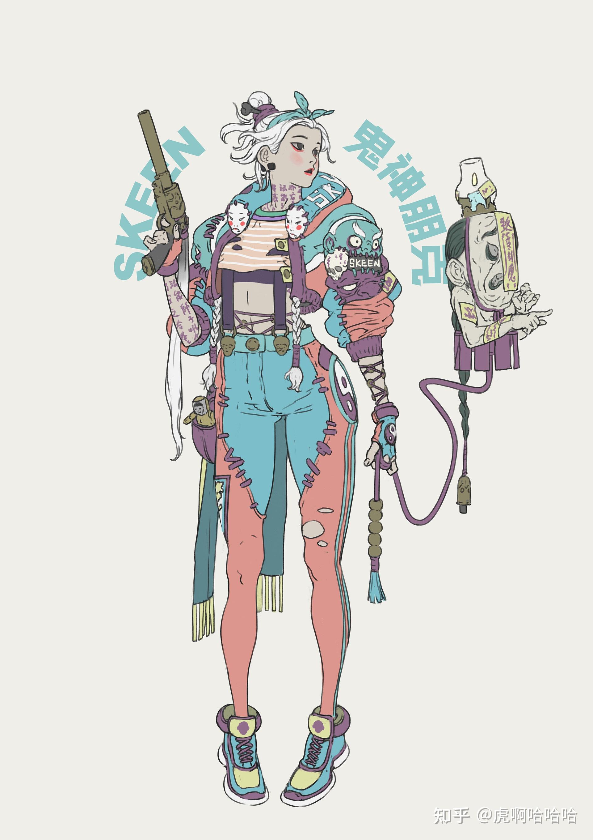 宝藏画师分享/Zeen Chin - 知乎