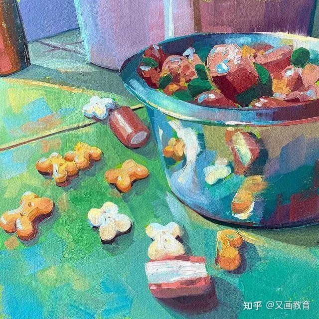 来自西班牙画家Alai Ganuza的油画作品，绚烂又吸睛的配色没有人能够抗拒！ - 知乎