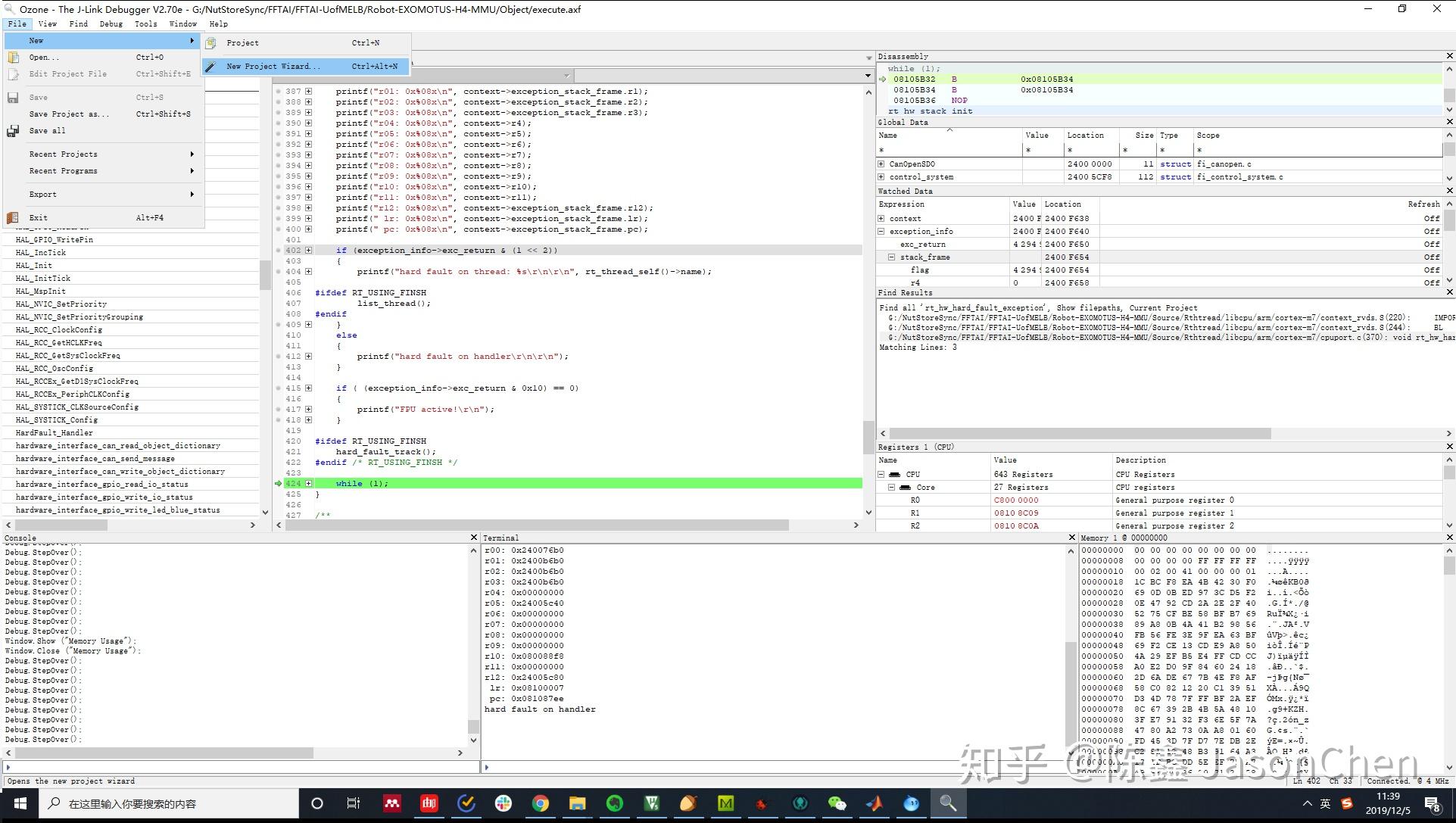STM32 调试工具：Segger Ozone - 知乎