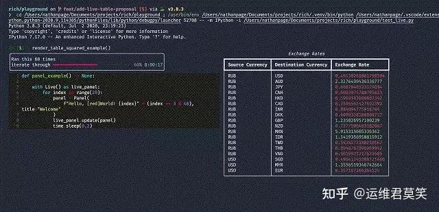 使用Rich来美化终端格式 - 知乎