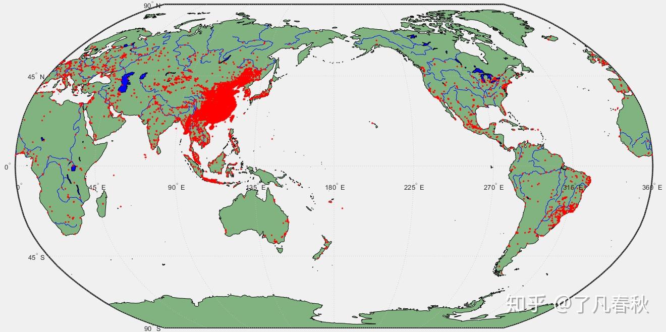 Matlab绘制地图 - 知乎