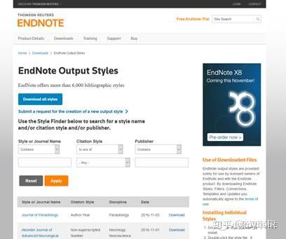 教你使用Reference编辑神器：EndNote - 知乎