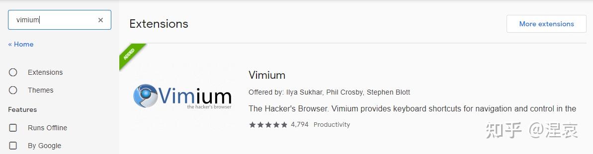 Vimium - 一款让你只用键盘就能愉快浏览网页的Chrome小插件 - 知乎