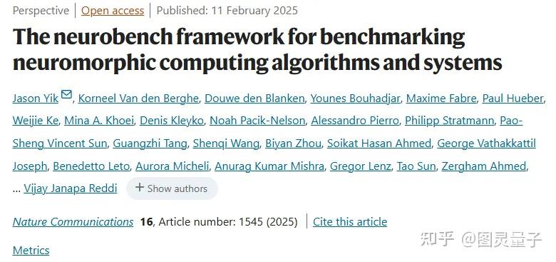 哈佛、英特尔等60+顶尖机构联手打造：NeuroBench定义神经形态计算评测新范式 - 知乎