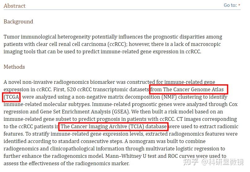 宝藏免费临床数据库-癌症影像档案馆The Cancer Imaging Archive（TCIA） - 知乎