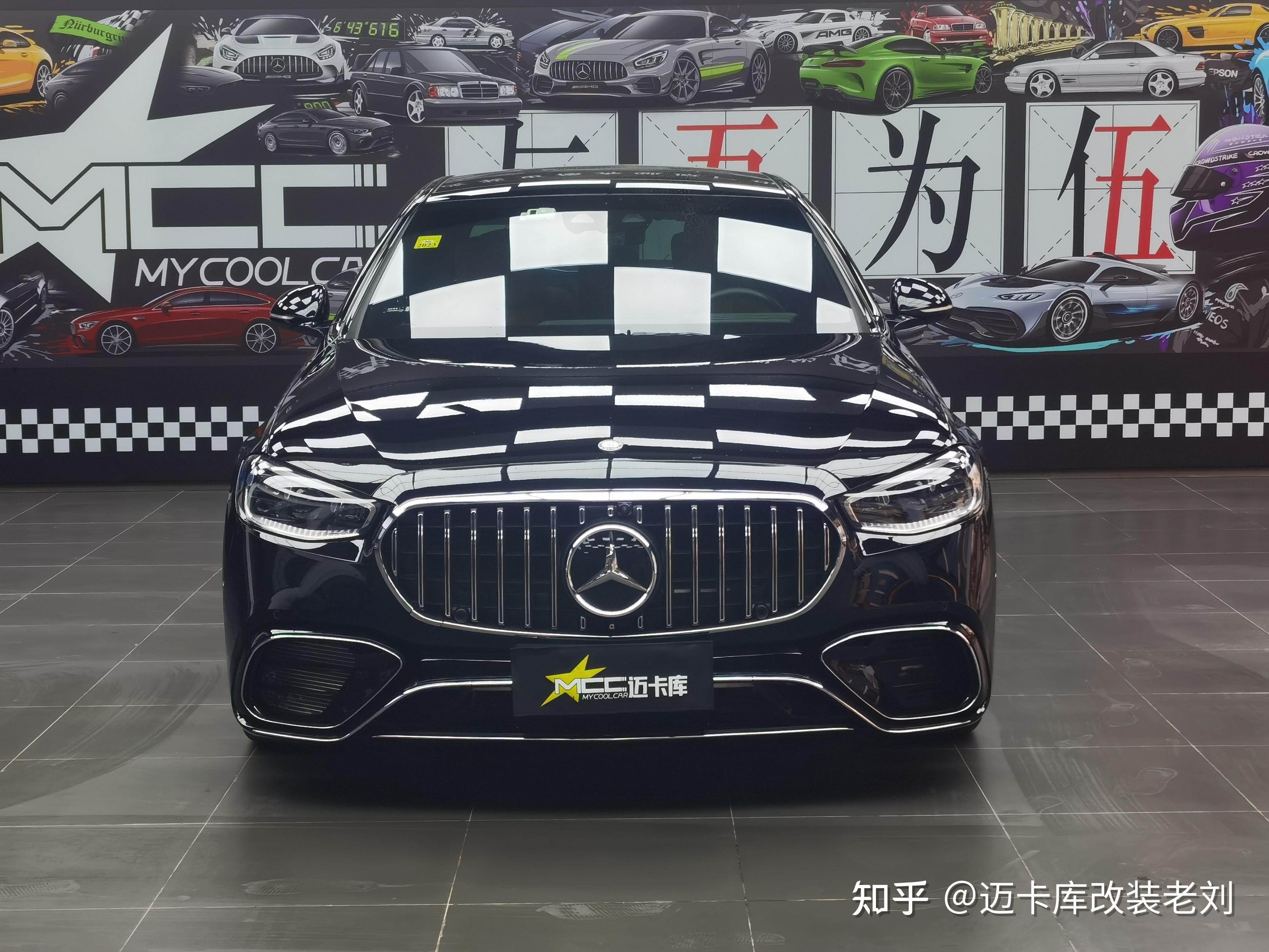 奔驰S级还是要AMG的好，S400华丽变身改新款AMG S63外观包围 - 知乎