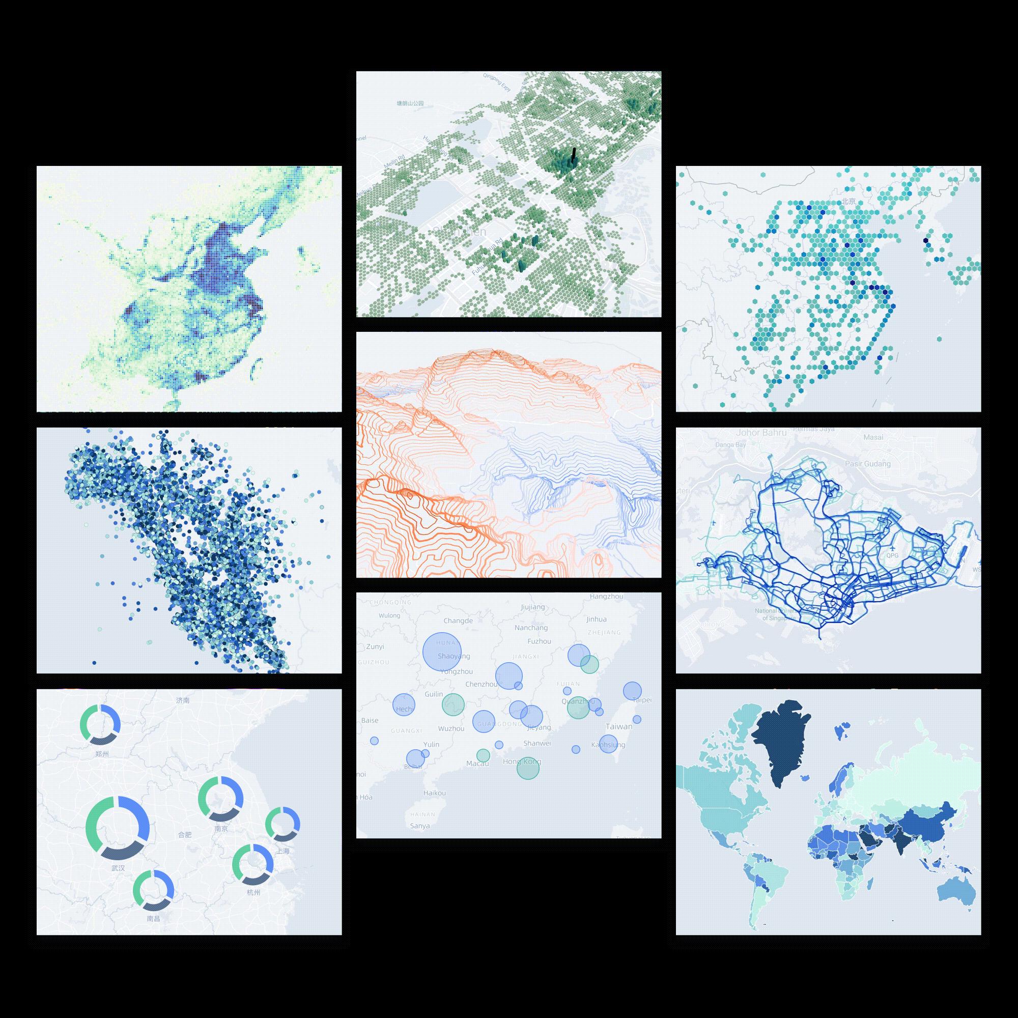 地理可视化就这么简单、酷炫，蚂蚁金服AntV 空间数据可视化引擎 L72.0发布 - 知乎