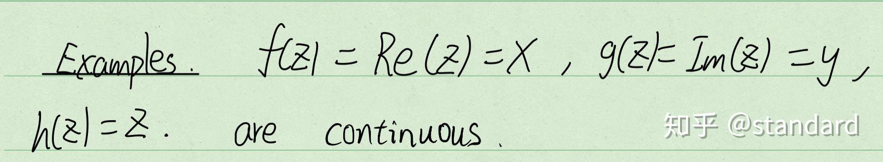 Complex function学习笔记lecture3 - 知乎