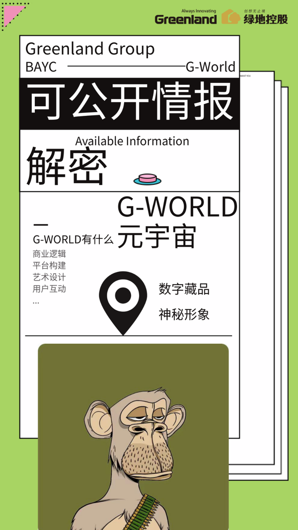 绿地元宇宙邀您入局——G-WORLD情报解密 - 知乎