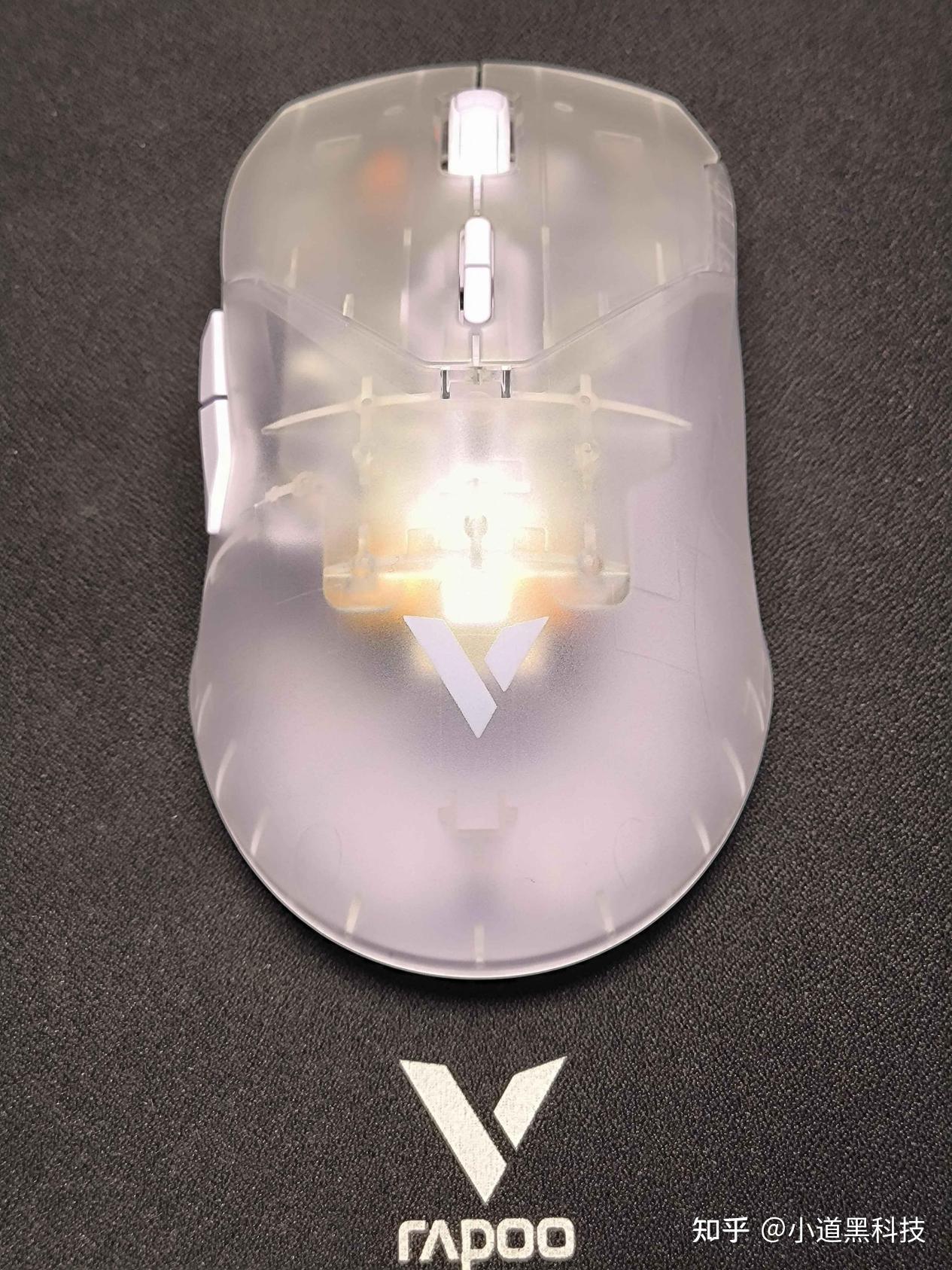 真·空气透明鼠标：雷柏VT9Air 双模鼠标上手体验！体感轻盈，超高的8KHz回报率，性价比鼠标的新王者！