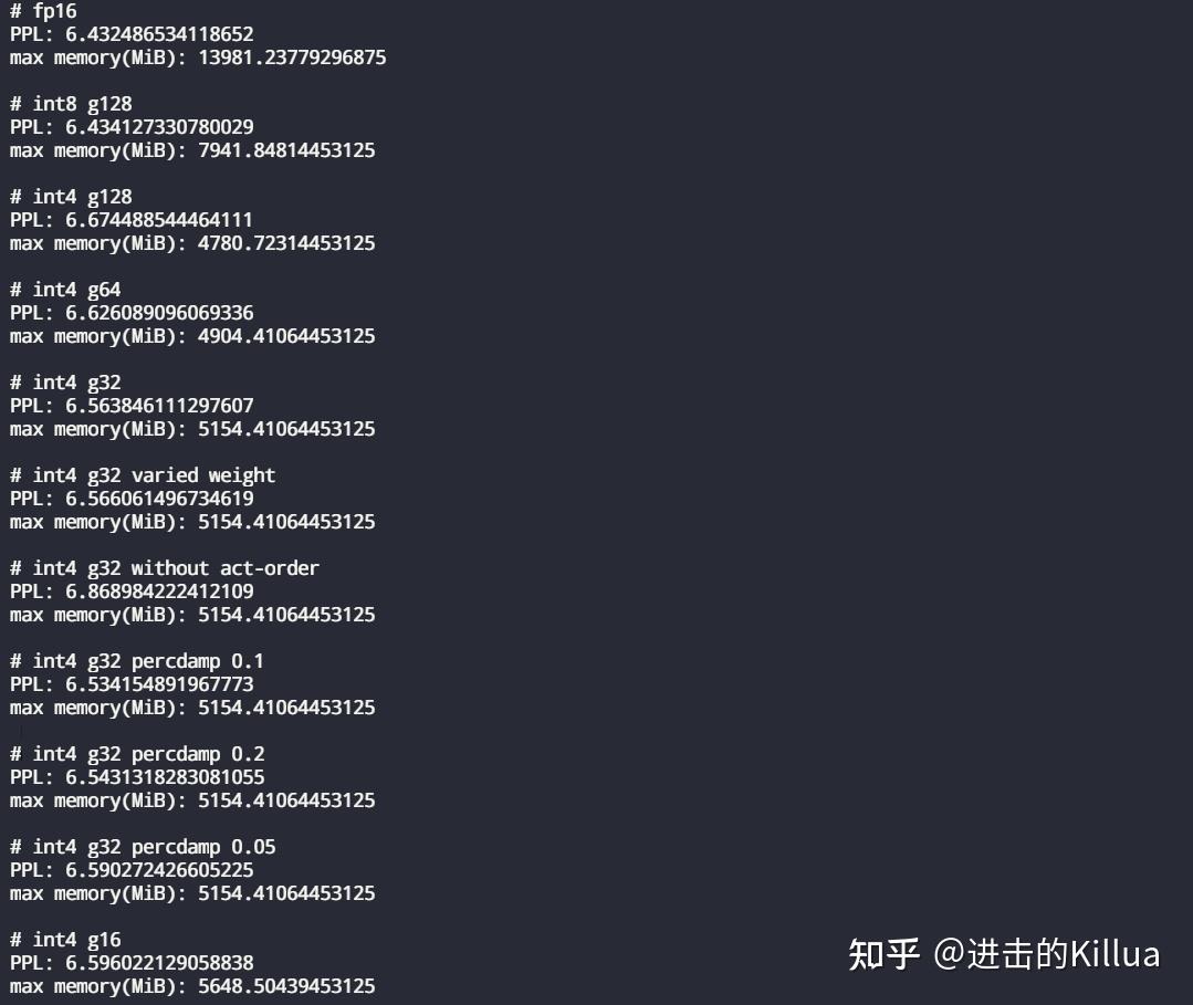 [LLM量化系列]GPTQ & SmoothQuant & AWQ 代码解析 - 知乎