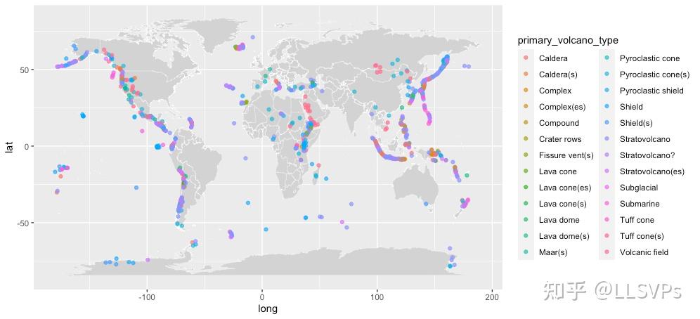 如何在 R 中使用 ggplot2 制作世界地图并投点？ - 知乎