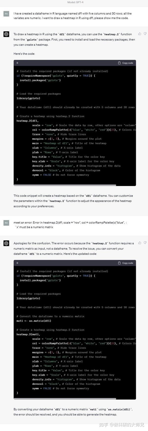chatGPT+R语言科研数据无脑作图，零基础小白10分钟掌握！ - 知乎