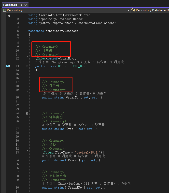 技巧 Entityframeworkcore 实现 Codefirst 通过模型生成数据库表时自动携带模型及字段注释信息 黄明辉 博客园