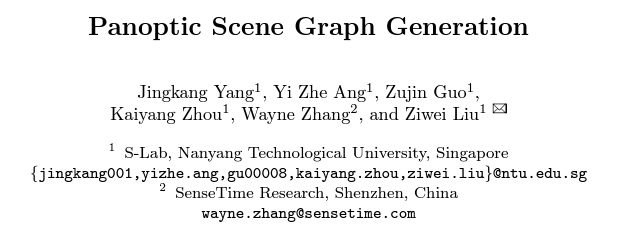 ECCV 2022｜全场景图生成PSG：追求「最全面」的场景理解 - 知乎