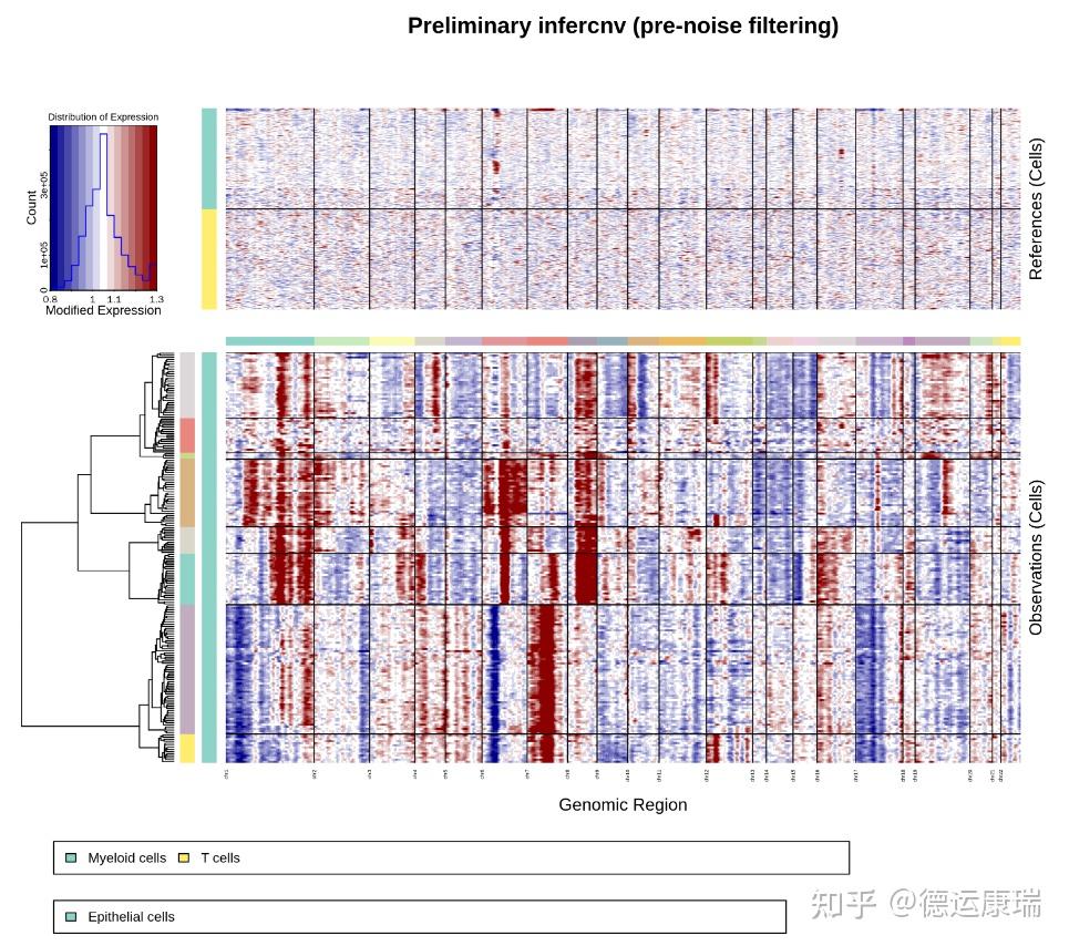 聚焦生信 | 肿瘤恶性细胞鉴定-inferCNV原理及应用全面教程-附代码 - 知乎