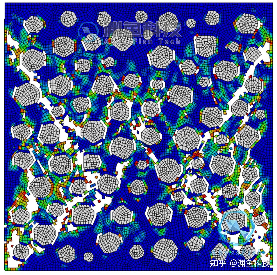 ABAQUS随机多边形骨料及ITZ细观混凝土CDP模型 - 知乎