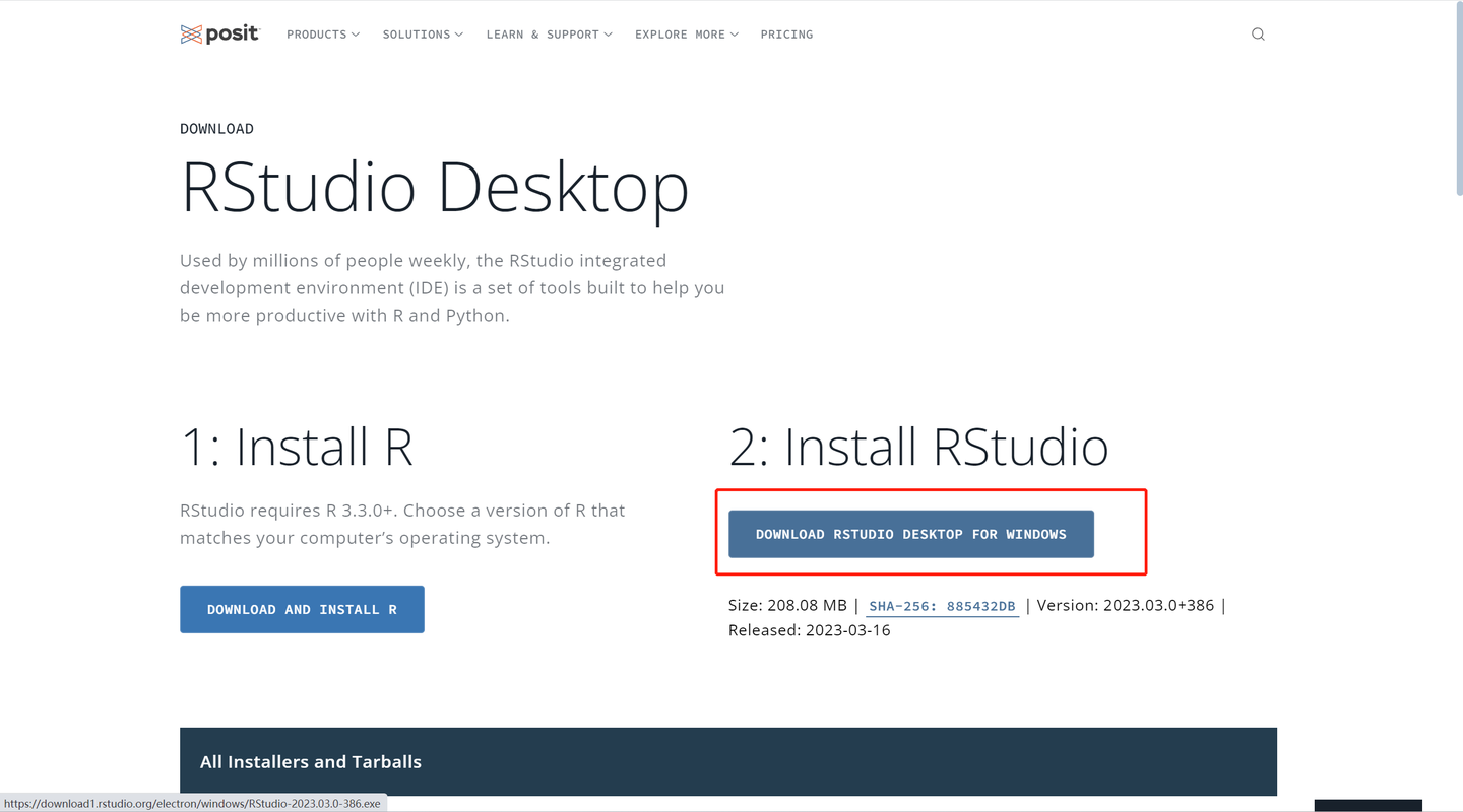 安装R语言（Rstudio、R、RTools） - 知乎