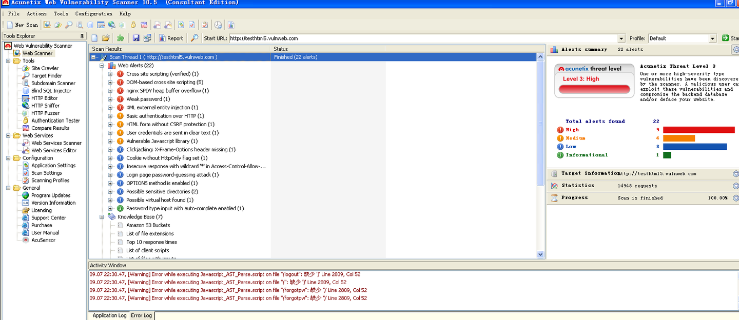 AWVS基础用法 - 知乎