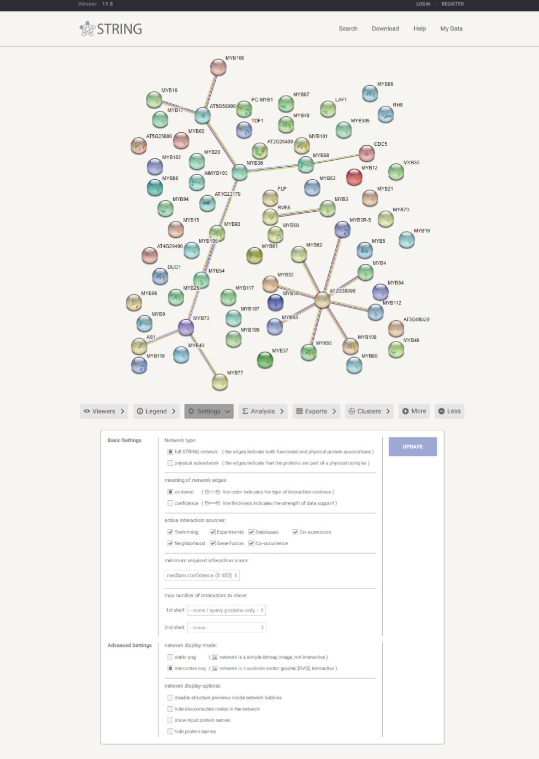 STRING数据库|蛋白质互作网络分析 - 知乎