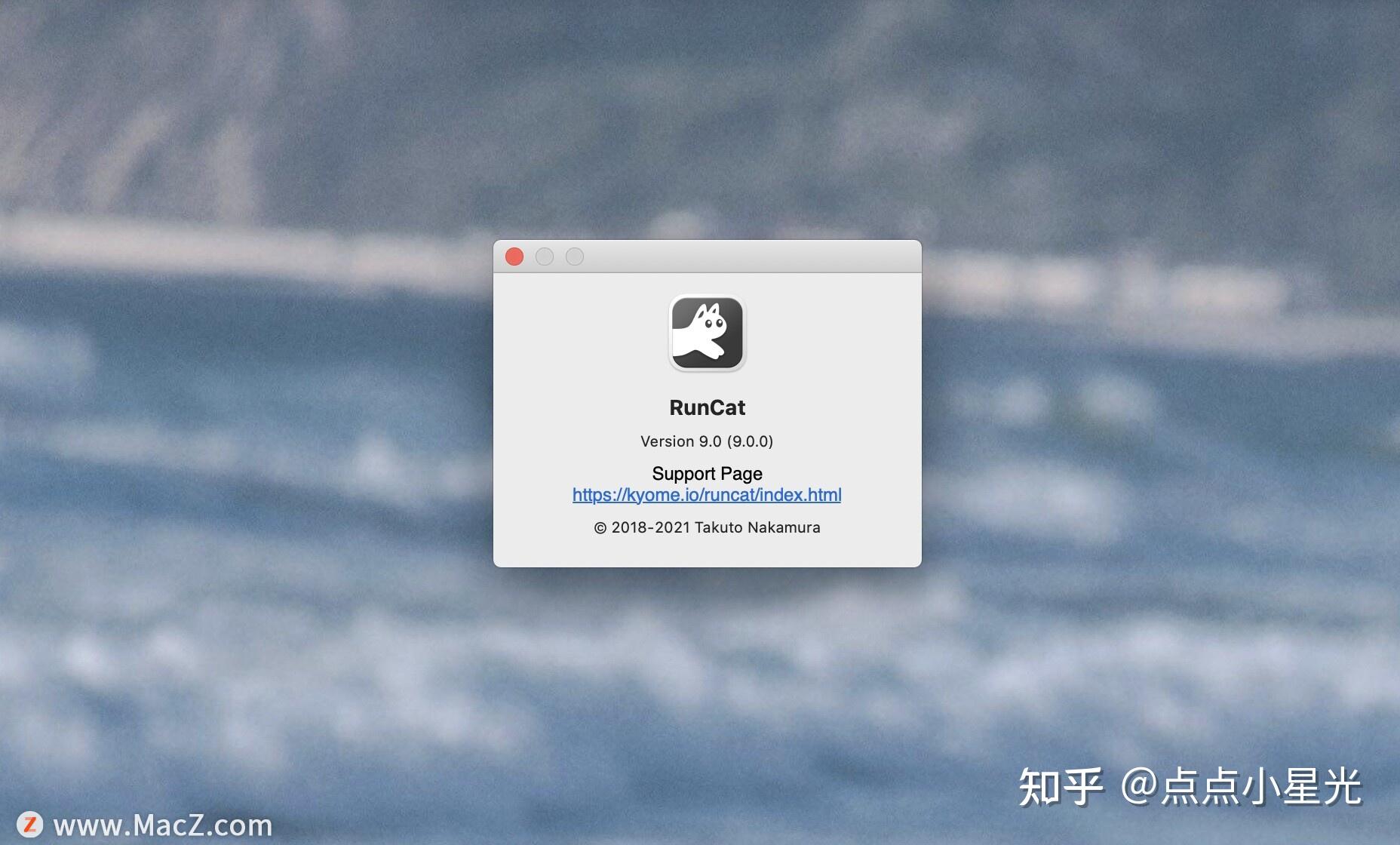 RunCat for mac(菜单栏Cpu可视化监测工具) - 知乎