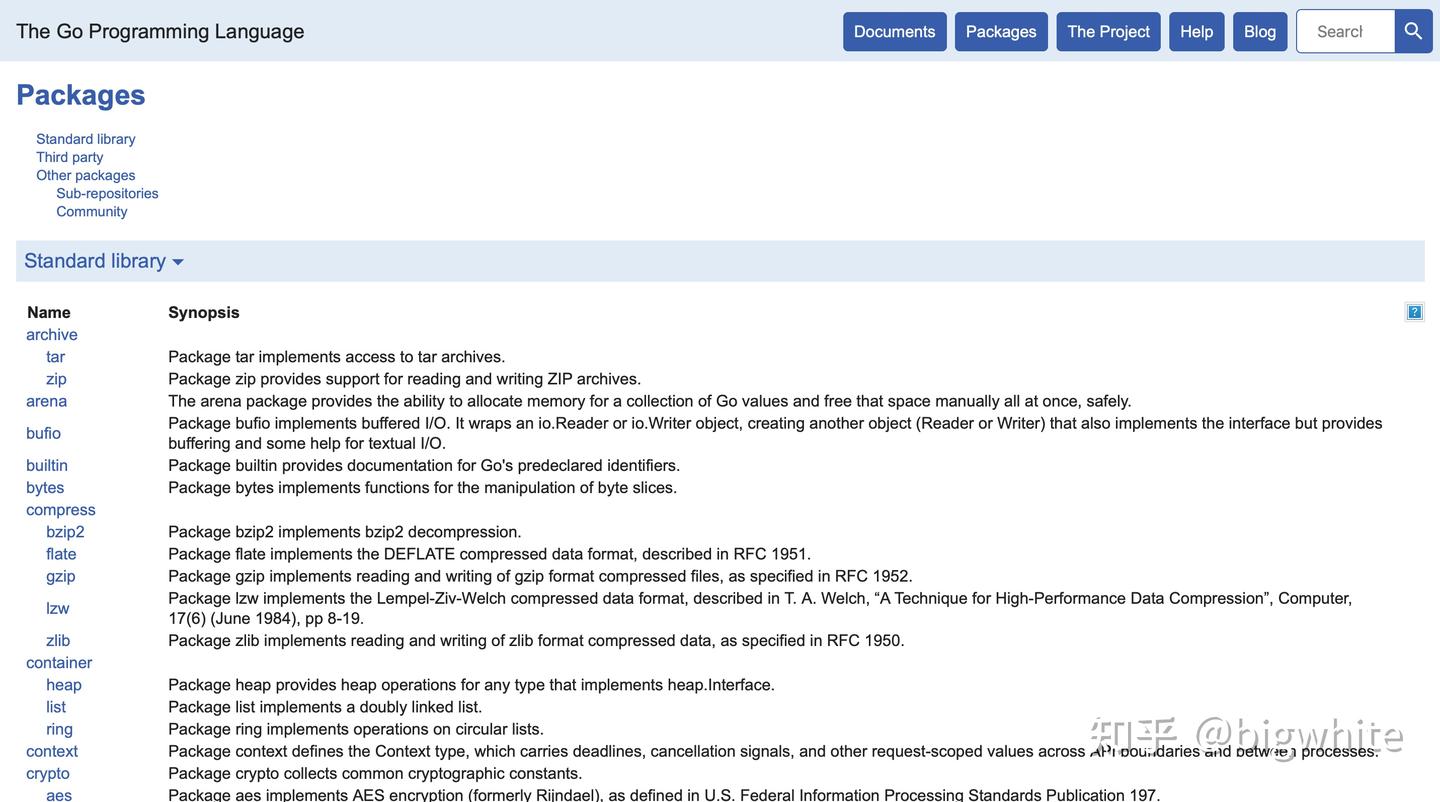 聊聊godoc、go doc与pkgsite - 知乎