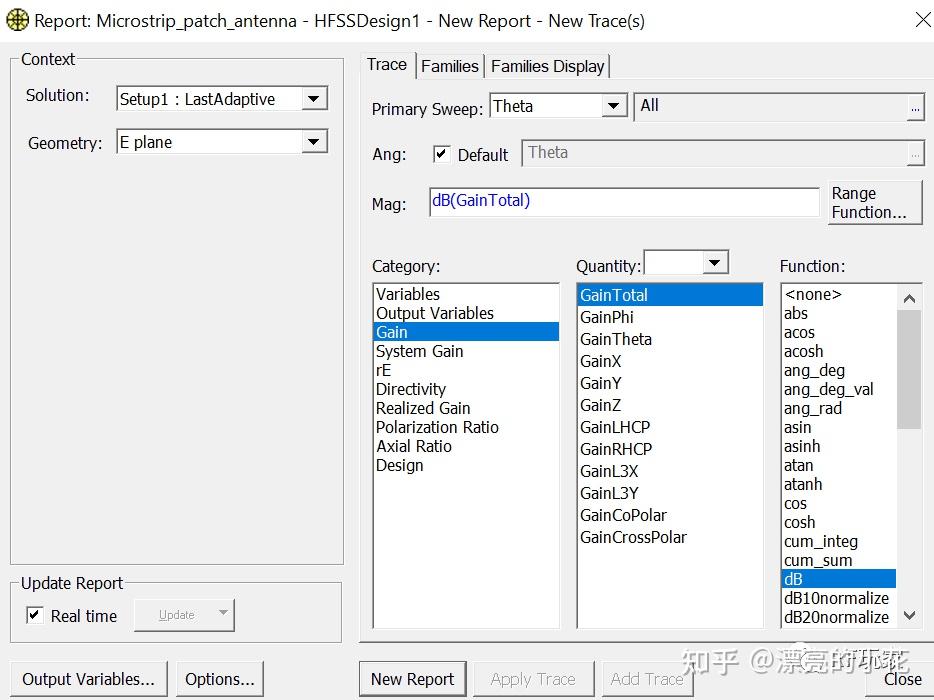 射频工程师工作笔记——第四讲 HFSS基础操作篇之结果查看及优化5 - 知乎