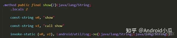 简简单单修改/插入Smali代码 - 知乎