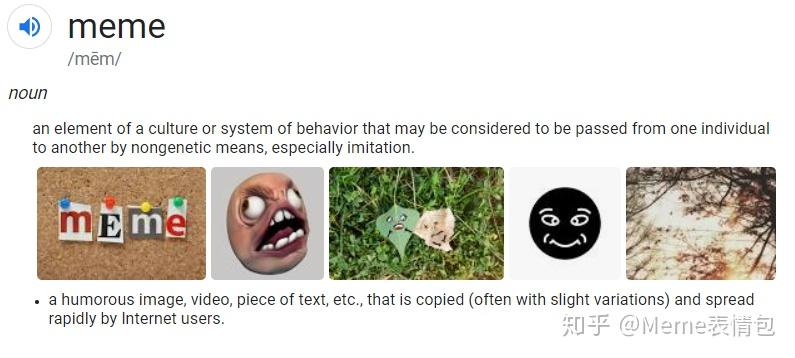 meme和memes是什么意思？ - 知乎