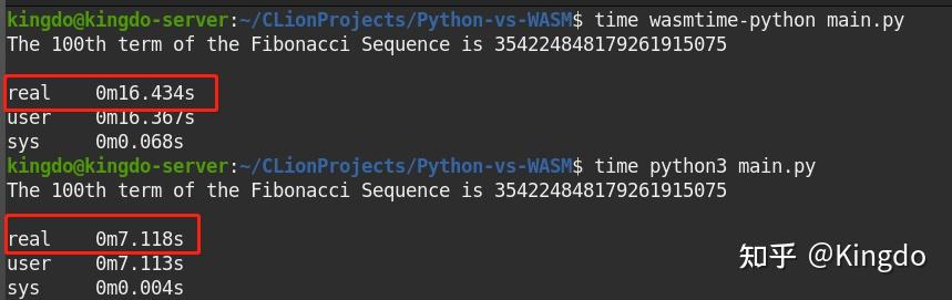 Build CPython to WebAssembly(WASI), and Compare performance with the native Python - 知乎