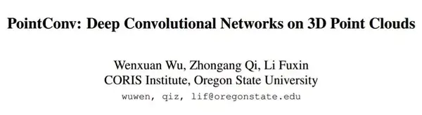 CVPR 2019 | PointConv：在点云上高效实现卷积操作 - 知乎