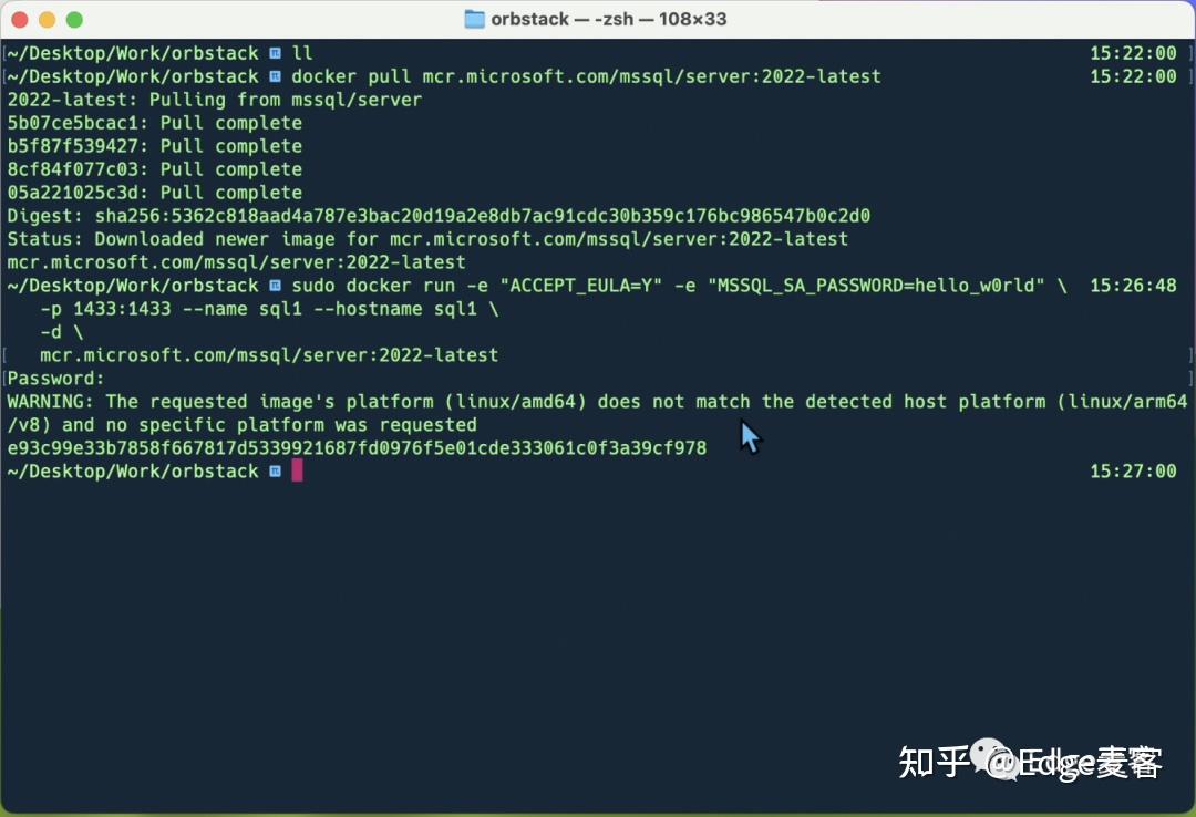 【PD19】安装Ubuntu 22.04 x86_64_emulation / 运行 MS-SQL Server for Linux - 知乎