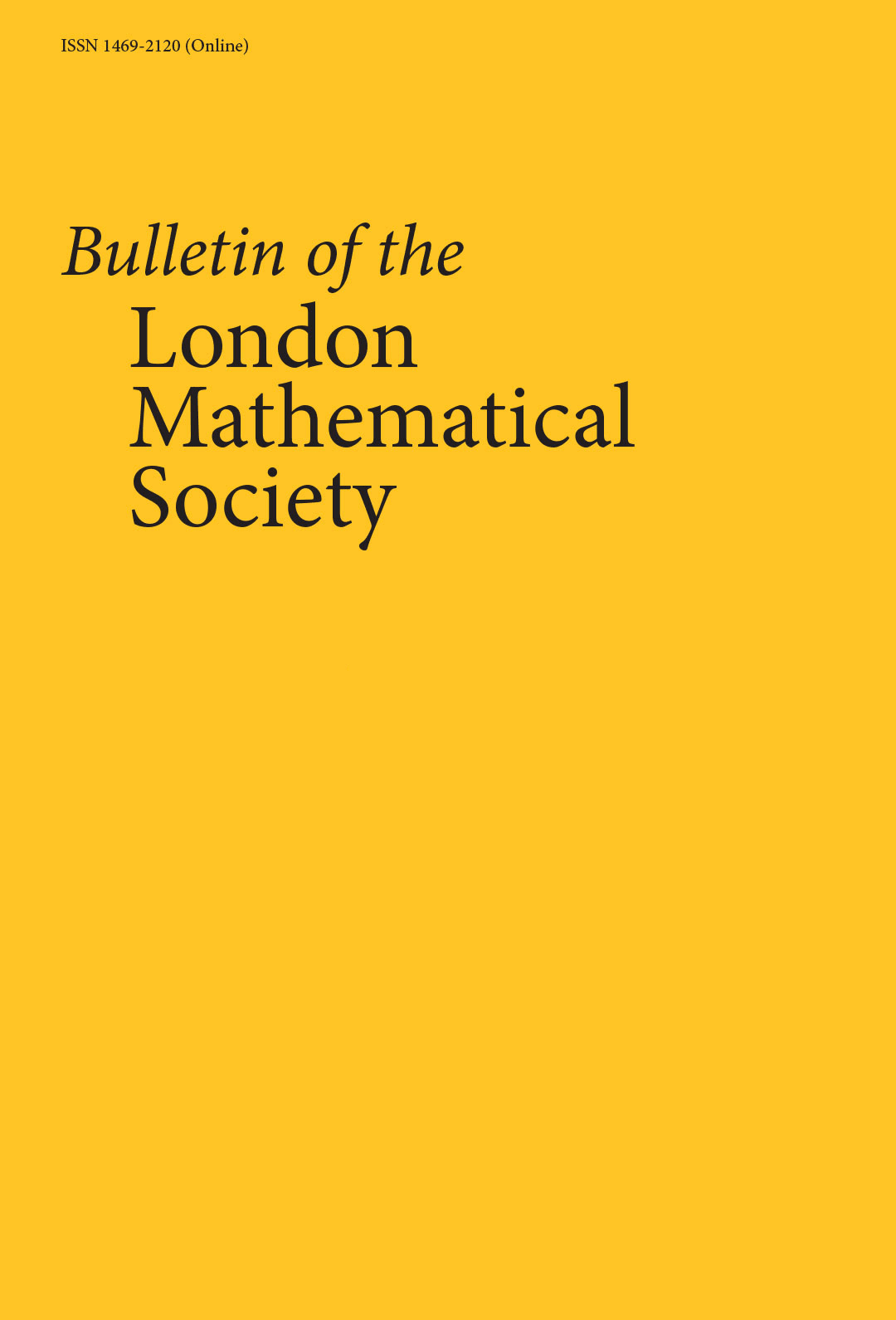 美英加澳数学会Mathematical Society主要期刊Proceedings of AMS, Bulletin, Journal of ...