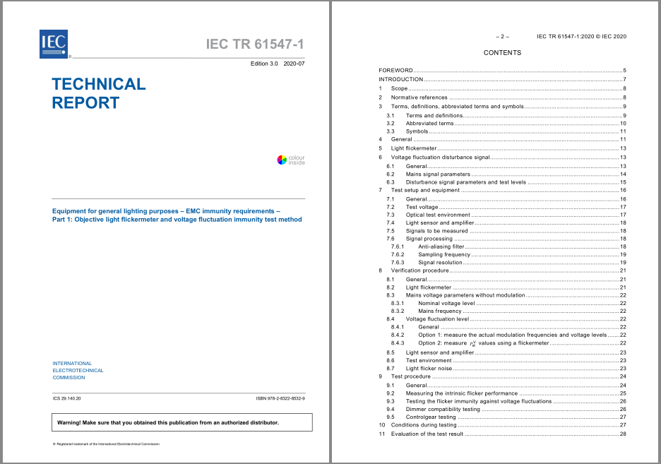 IEC TR 61547-1-2020（原版PDF）+Chinese（IEC中文版翻译） - 知乎