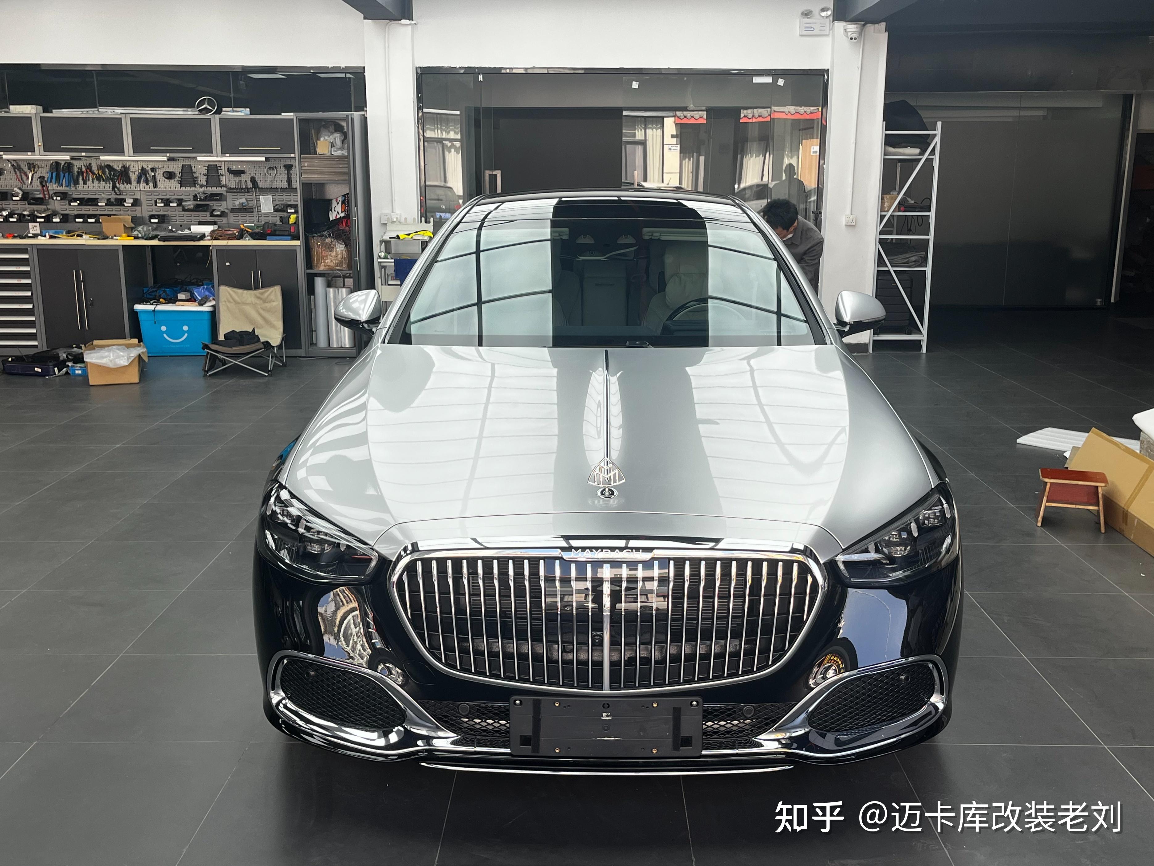 如何让迈巴赫S480更有腔调，只需做个双拼外观和加套全包脚垫 - 知乎
