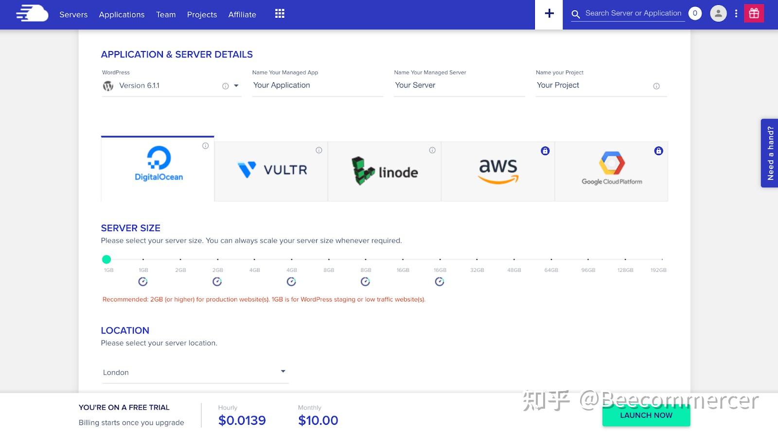 Cloudways独享虚拟主机-注册教程 - 知乎