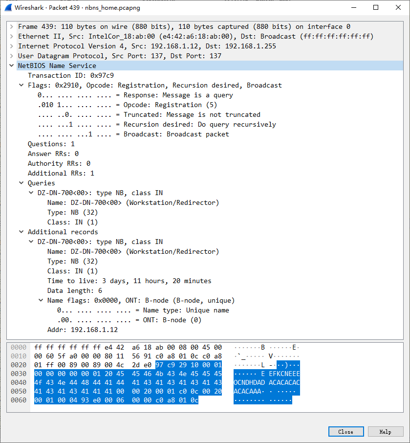 网络协议详解1 - NBNS - 知乎