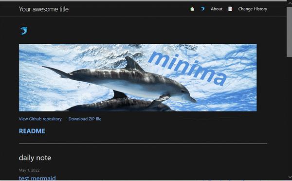 用 jekyll minima 做一个 Github pages 日记模板 - 知乎