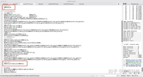 GAMS编写CGE模型代码第三篇：一个简单的静态单区域CGE模型代码编写 - 知乎