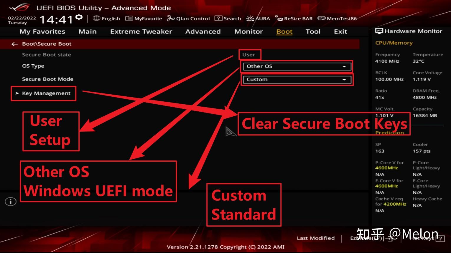 华硕主板 Secure Boot 状态总结 - 知乎